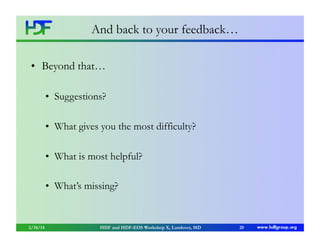 HDF5 Documentation | PPT