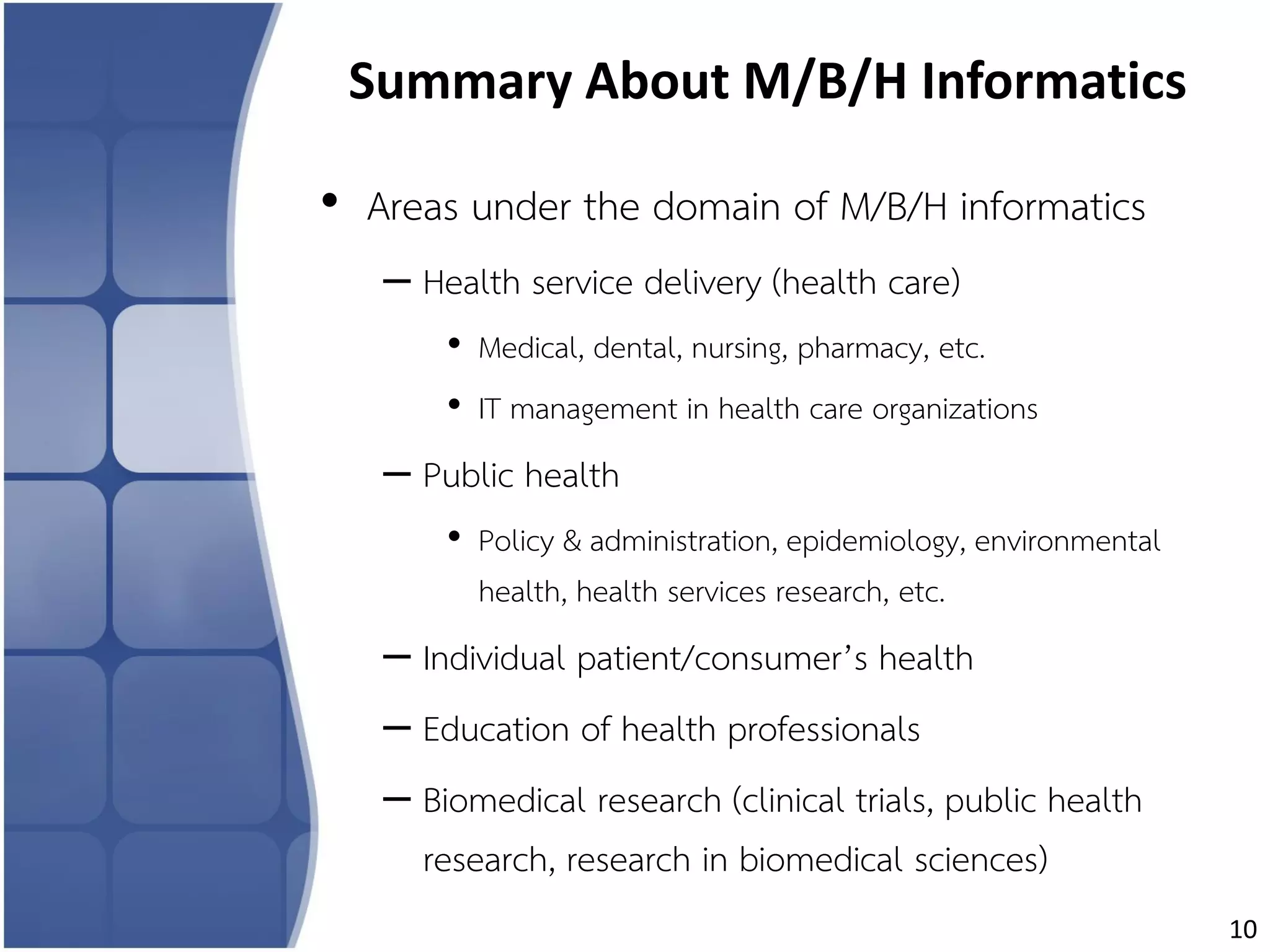 Introduction to Health Informatics and Health Information Technology ...
