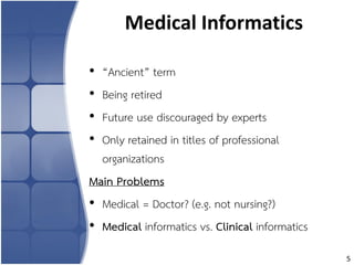 Health Informatics Vs Information Technology