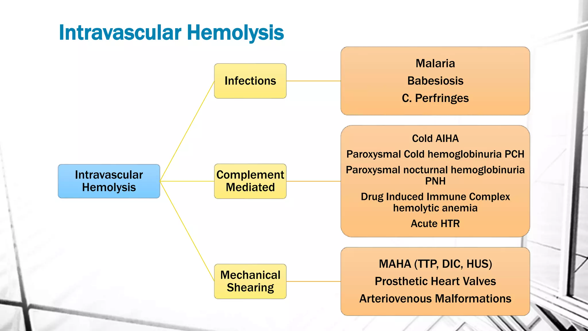 Overview of hemolytic anemia Both Intra and Extravascular | PPTX