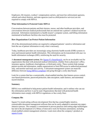 Overview of hipaa & tools for hipaa compliance | PDF