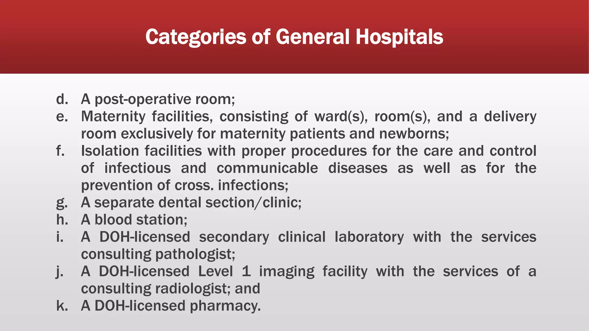 Overview of Hospital and Clinic in the Philippines | PPTX