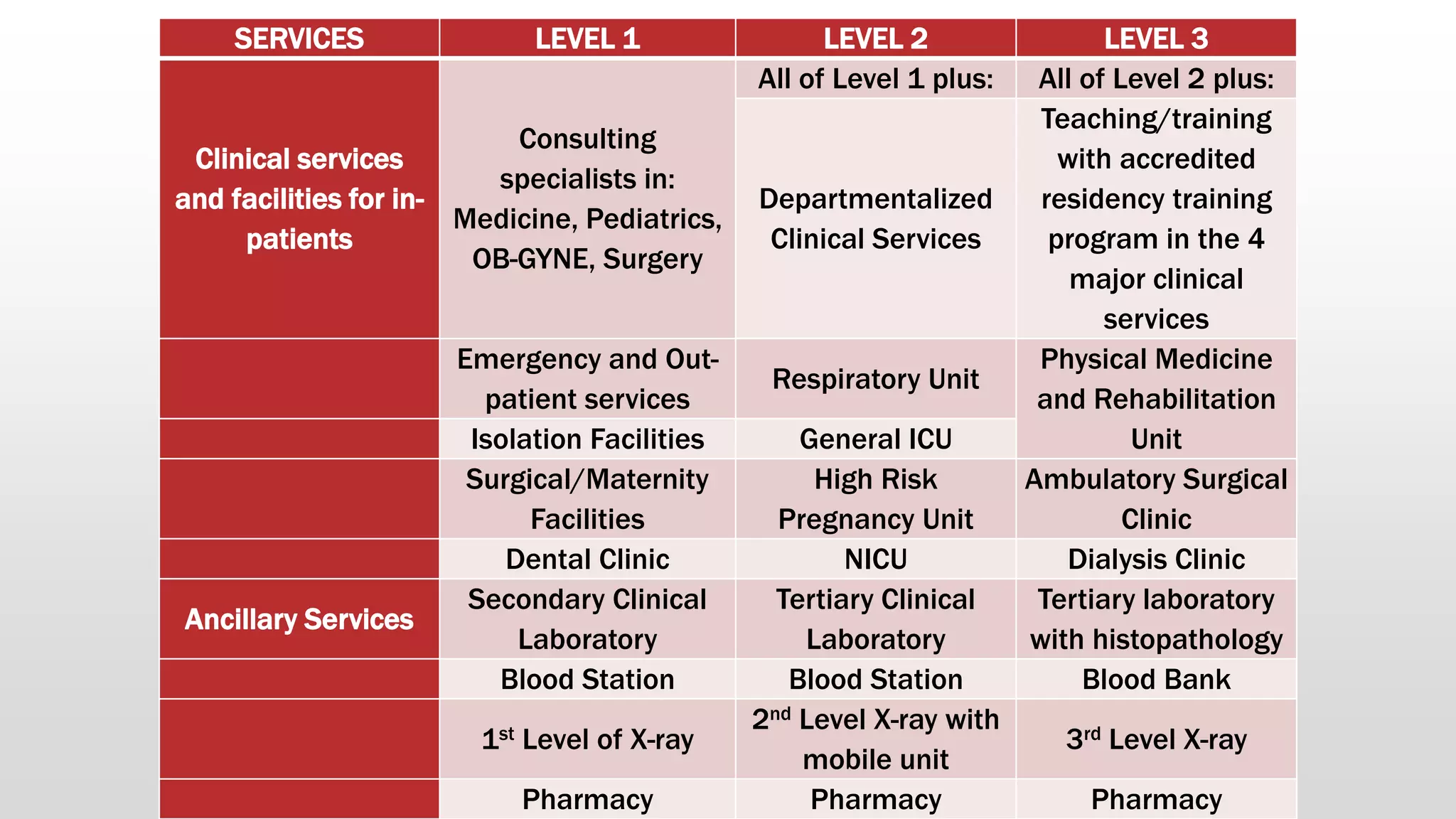 Overview of Hospital and Clinic in the Philippines | PPTX
