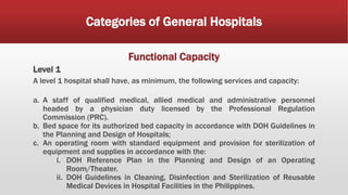 Overview of Hospital and Clinic in the Philippines | PPTX