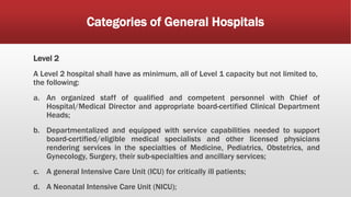 Overview of Hospital and Clinic in the Philippines | PPTX