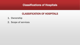 Overview of Hospital and Clinic in the Philippines | PPTX