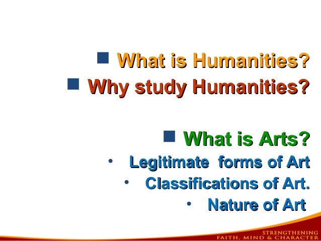 Overview of humanities