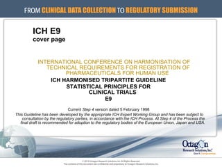 Overview Of Ich New E9 | PPT