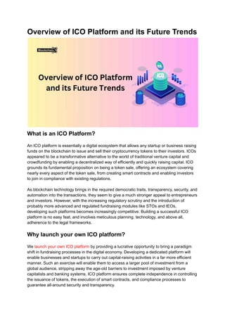 Overview of ICO Platform and its Future Trends.pdf