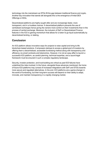Overview of ICO Platform and its Future Trends.pdf