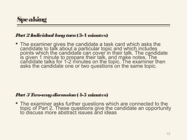 Overview of IELTS | PPT | Standardized Testing | Educational Assessment