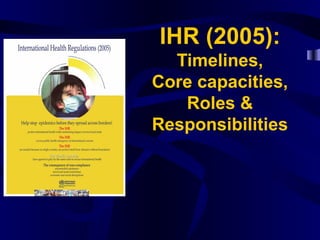 Overview of International Health Regulaiton - IHR 2005, Afghanistan ...