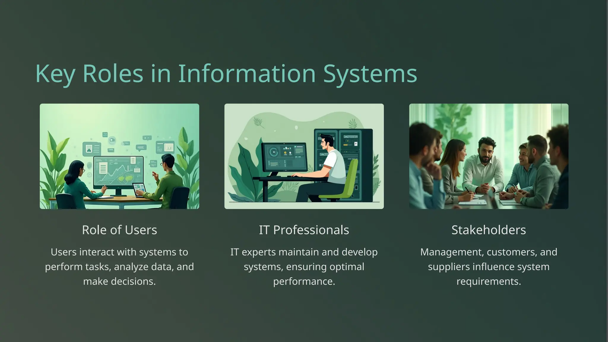 Overview of Information Systems.pptx format | PPTX