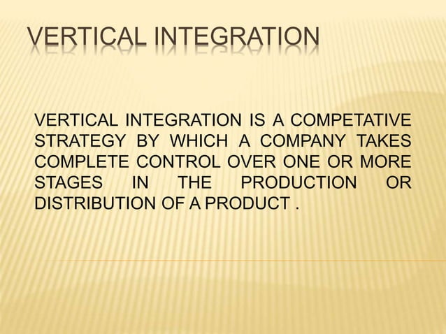 Overview of integration | PPT