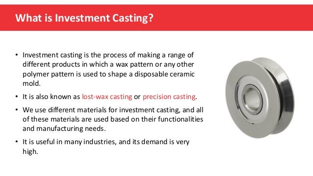 Overview of investment casting | PDF
