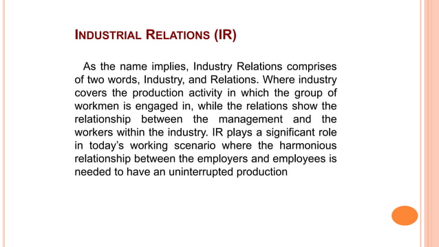 Overview Of IR.ppt | Free Download