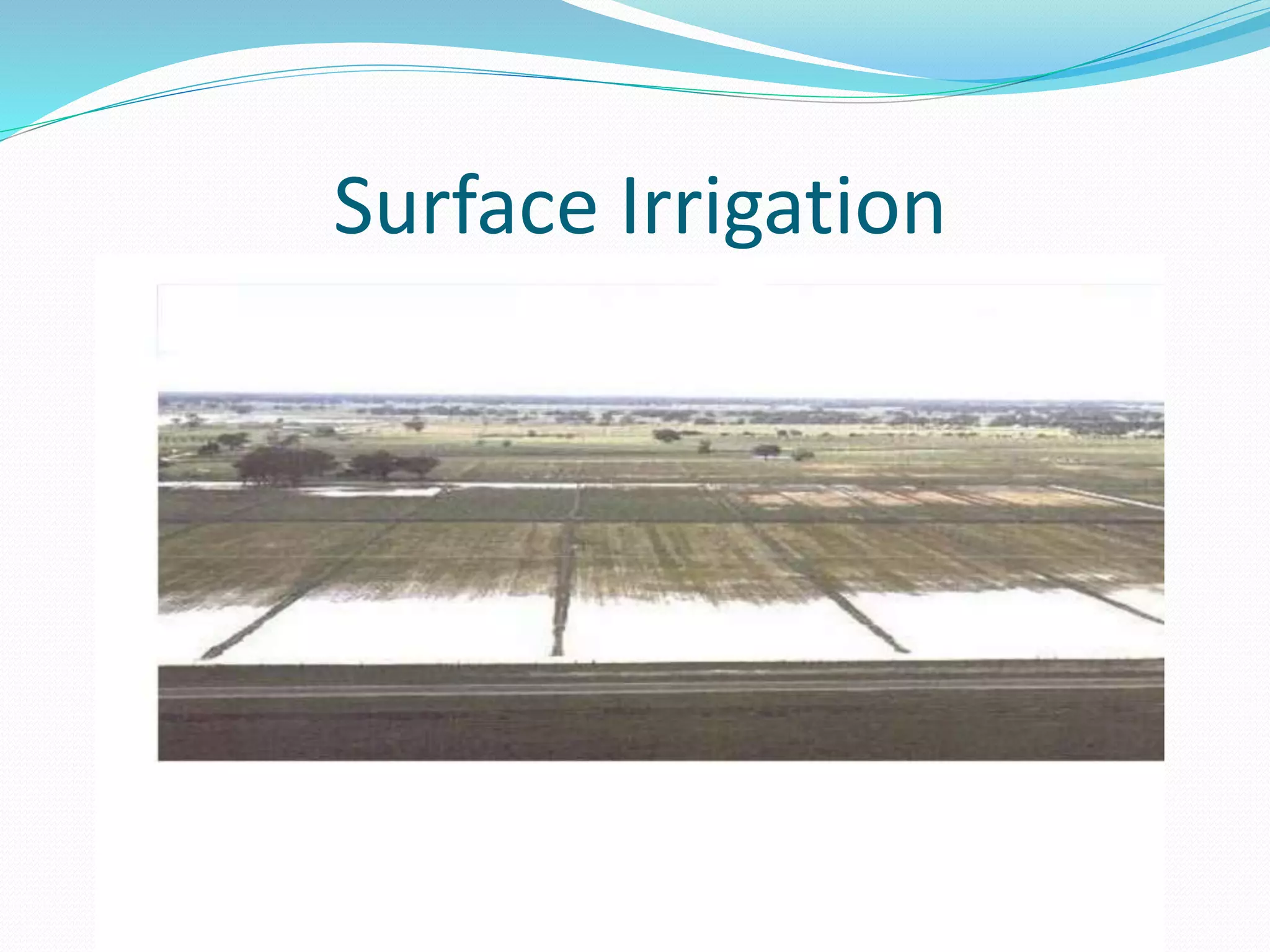Overview of irrigation | PPTX