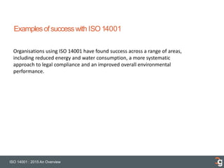 Overview of iso 14001 | PPTX
