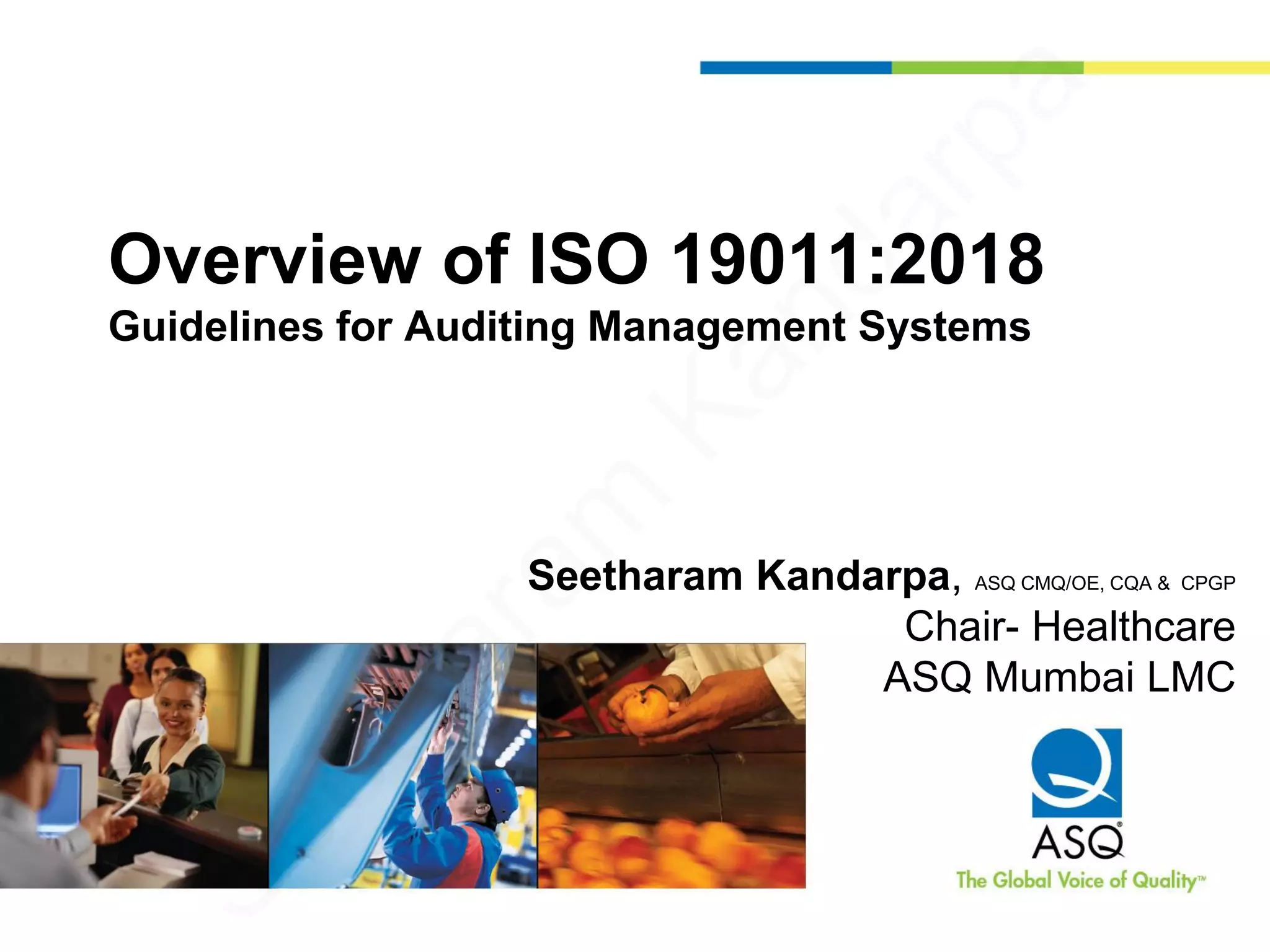 Overview of ISO 19011:2018 Guidelines for Auditing Management Systems | PDF
