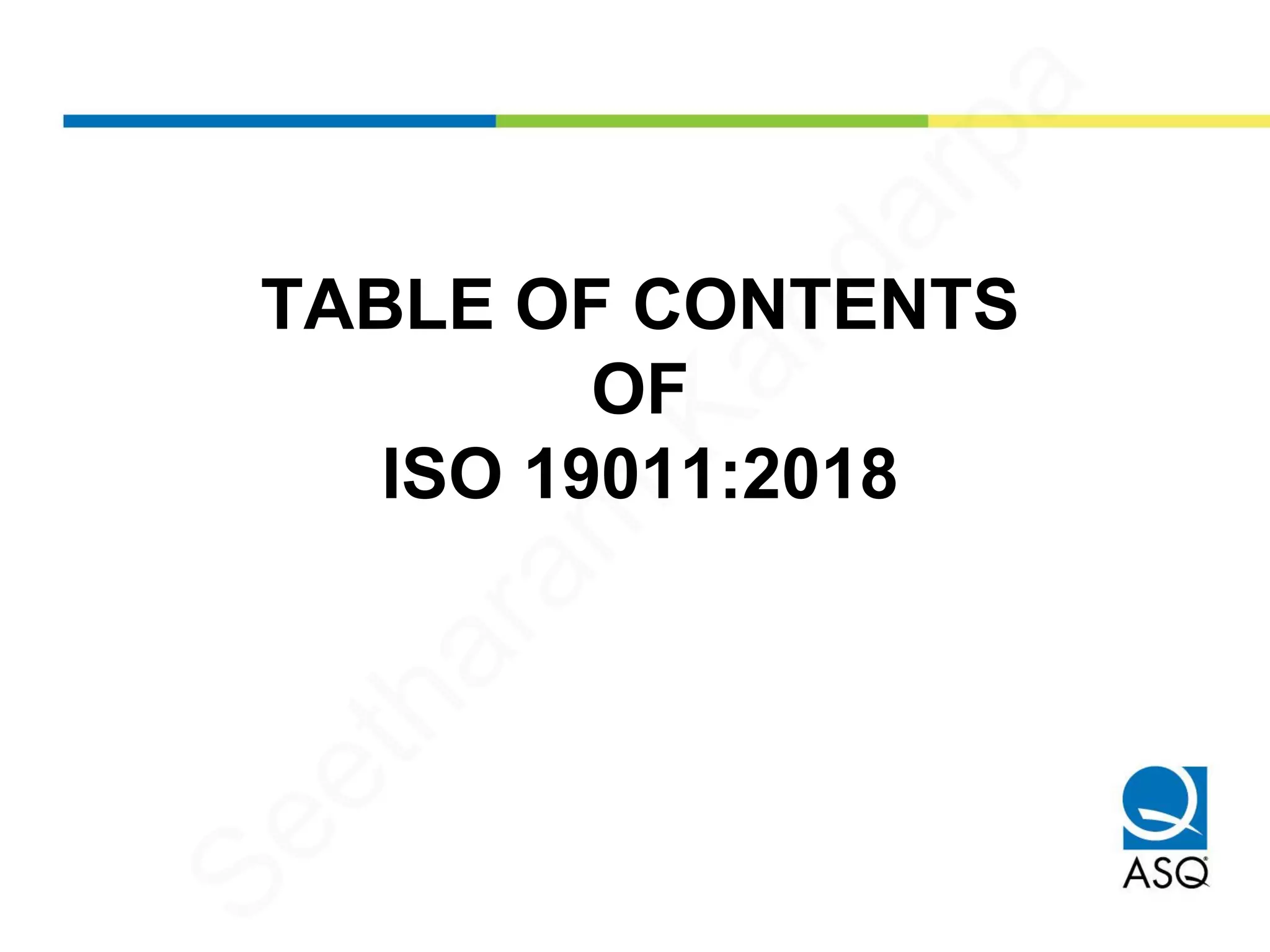 Overview of ISO 19011:2018 Guidelines for Auditing Management Systems | PDF