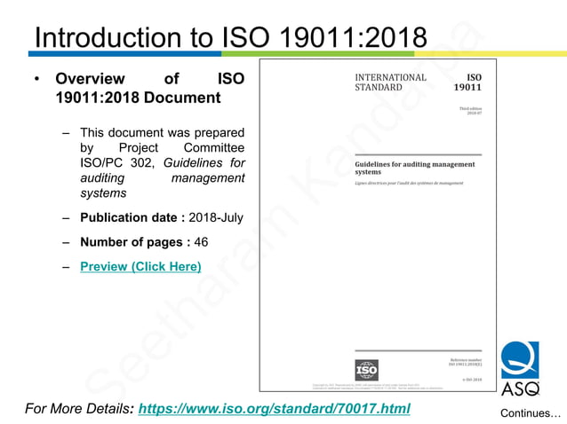 Overview of ISO 19011:2018 Guidelines for Auditing Management Systems | PDF