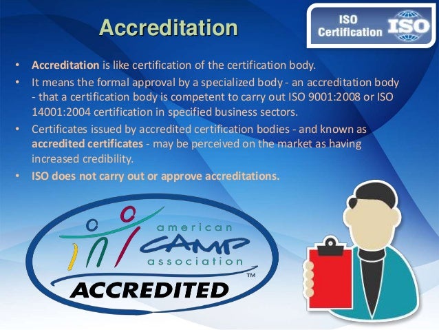 Overview of iso certification