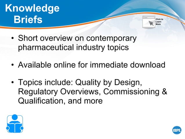 Overview of ISPE Member Benefits | PPT