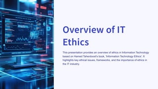 Second Information Technology (IT) Ethics.pdf