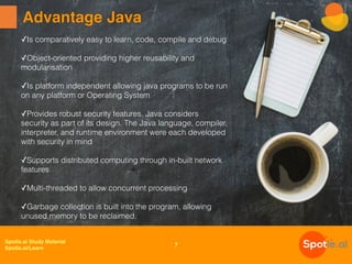 Overview of Java | PDF
