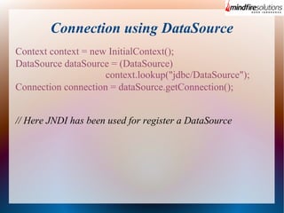 Overview Of JDBC | PDF