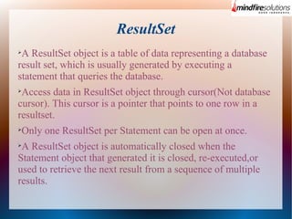 Overview Of JDBC | PDF