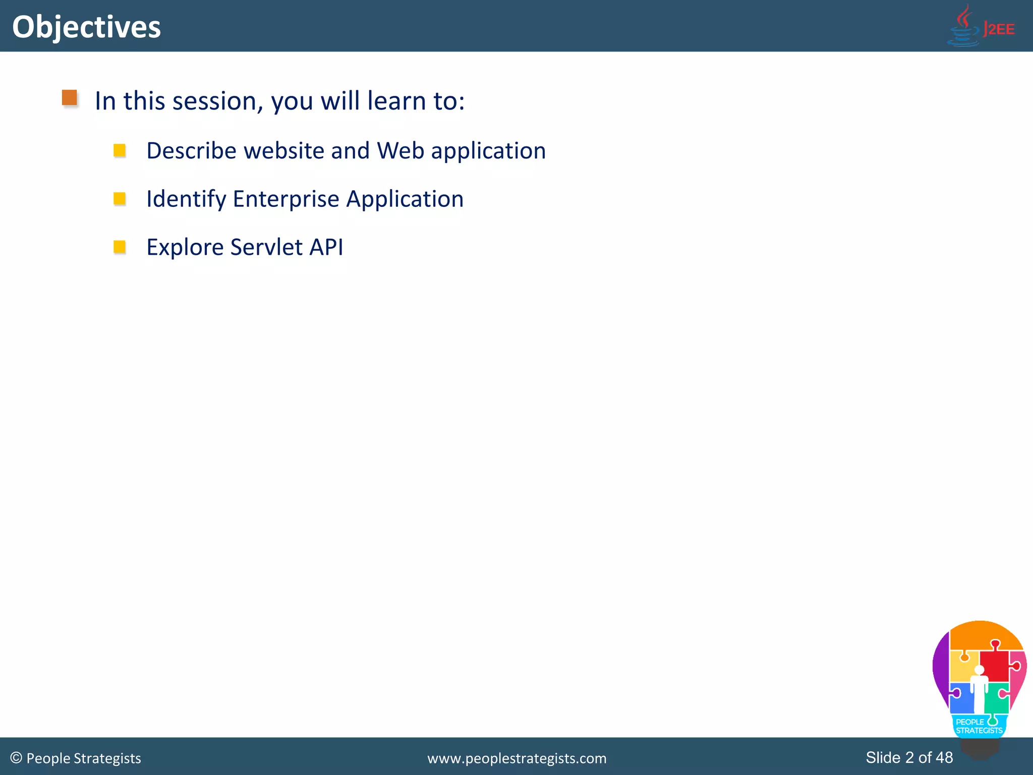 Overview of JEE Technology | PPT