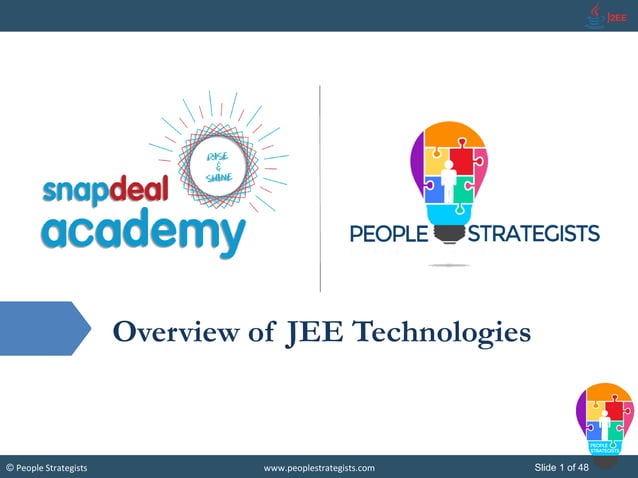 Overview of JEE Technology | PPT