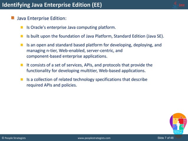 Overview of JEE Technology | PPT