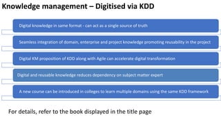 Overview of knowledge driven development (kdd) | PPT