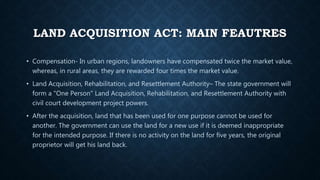 OVERVIEW OF LAND ACQUISITION ACT, 2013.pptx