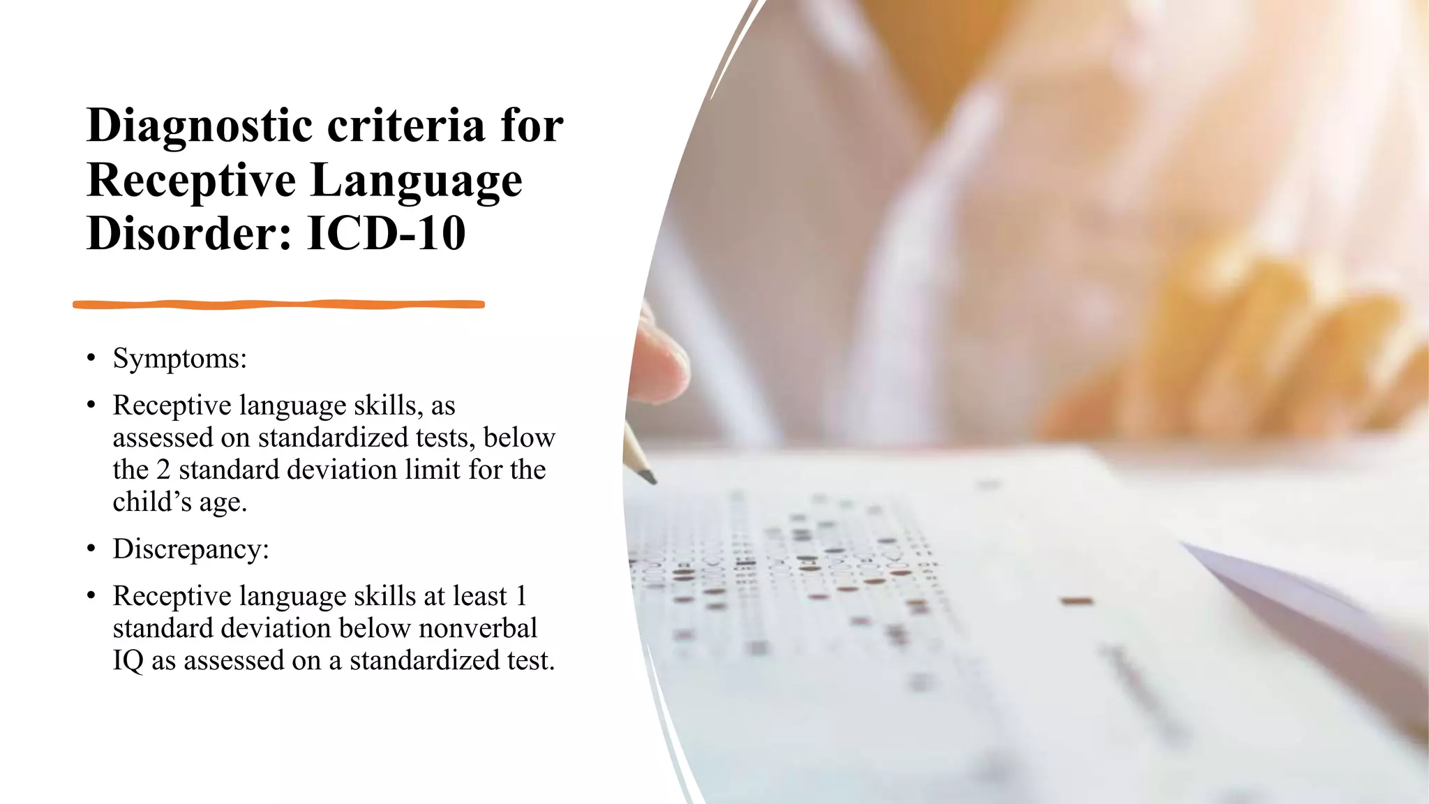 Overview of Language disorders- definition and classification based.pptx