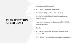Overview of Language disorders- definition and classification based.pptx
