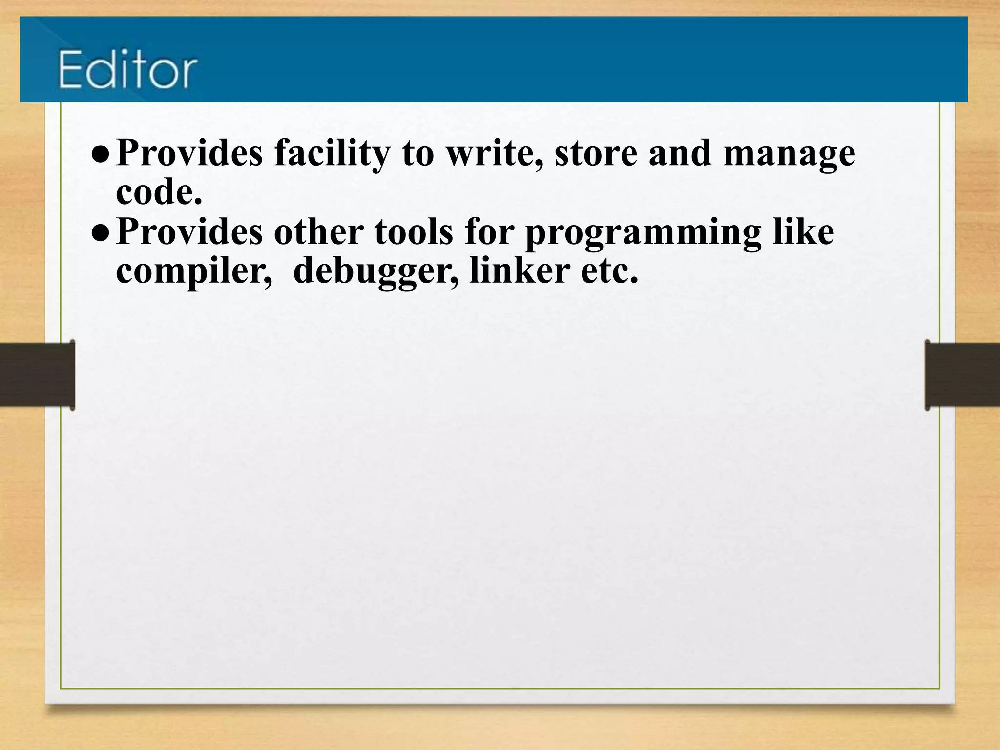 Overview of language processor sp | PPT