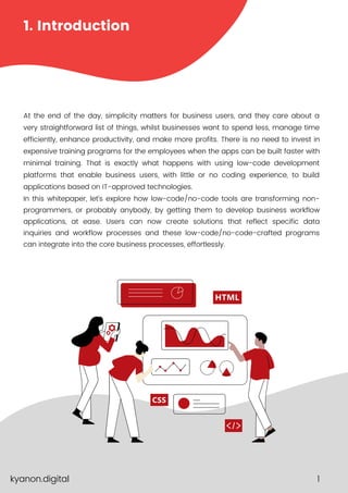 Overview of Low-code | PDF