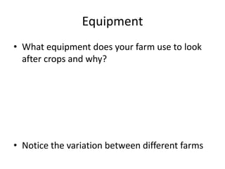 Overview of maintaining healthy growth of crops | PPT