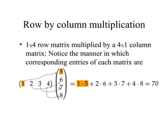 Overview of Matrix - Intro to priciple of Robotics.ppt