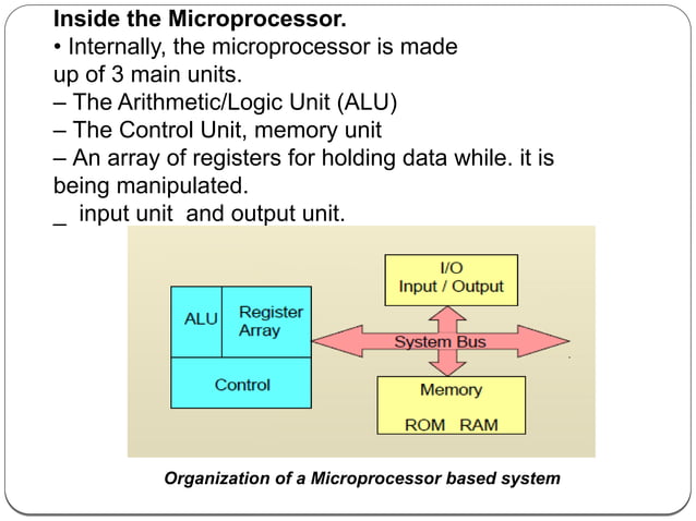 Overview Of Microcontroller And Microprocessor Pdf Operating