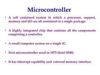 Overview of Microprocessor and its Evolution | PPT