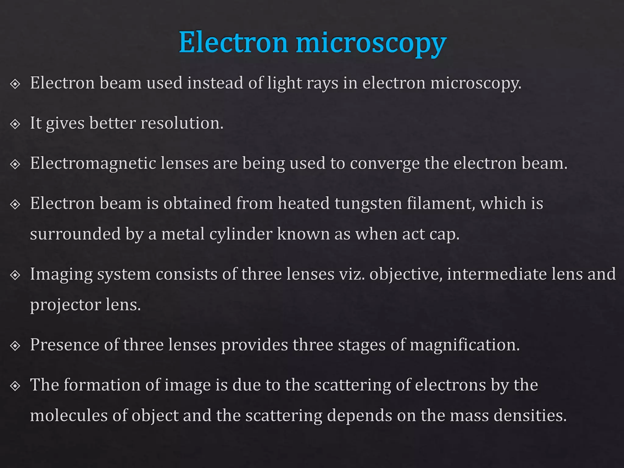 Overview of Microscopic techniques | PPTX