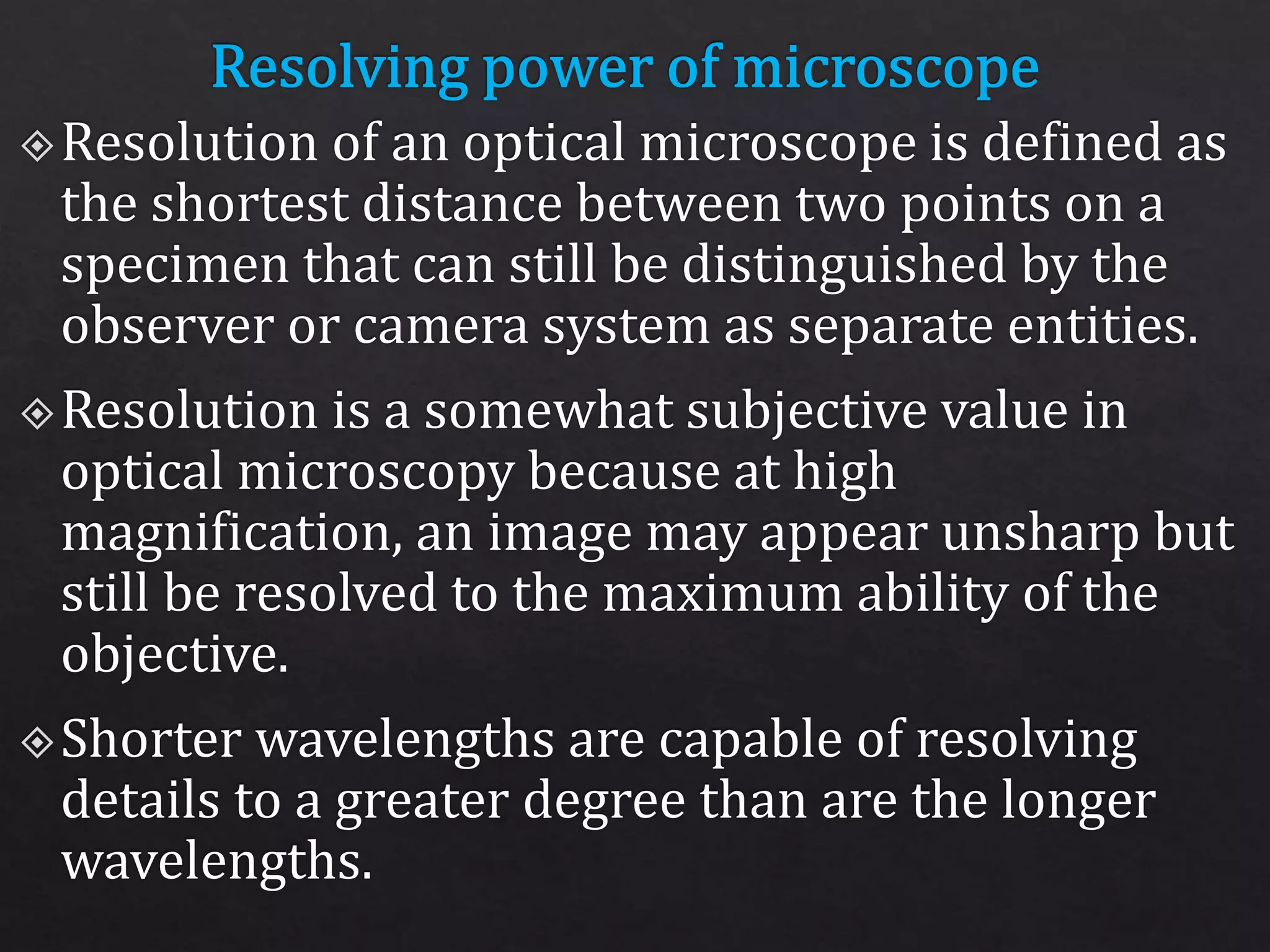 Overview of Microscopic techniques | PPTX