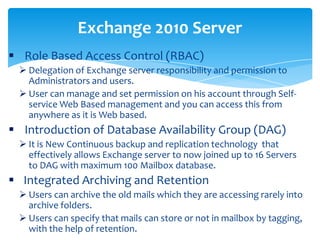 A Brief History of Microsoft Exchange Server | PPTX