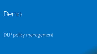Overview of Microsoft Teams and Data Loss Prevention(DLP) | PPTX