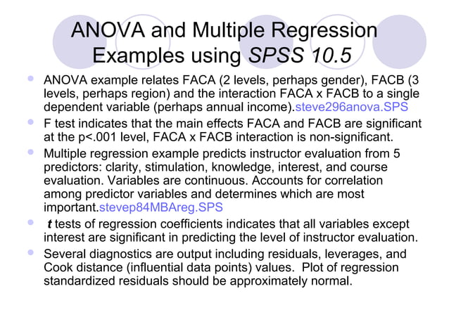 Overview of Multivariate Statistical Methods | PPT