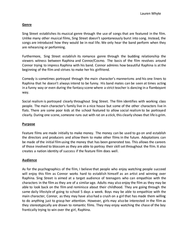 Overview of narrative | DOCX